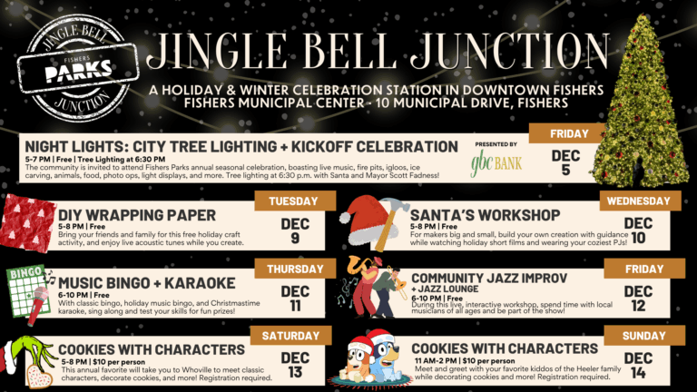 Jingle Bell Junction - Fishers Parks Department