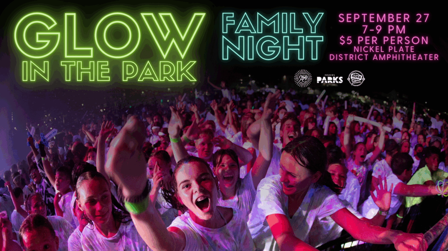 Glow in the Park: Family Night - Fishers Parks Department